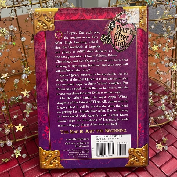 Mattel | Other | Ever After High The Storybook Of Legends Book By ...